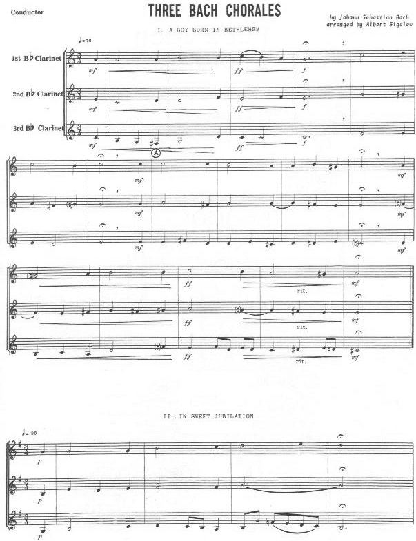 MusicaInfo.net/details/3 Bach Chorales (8053020)