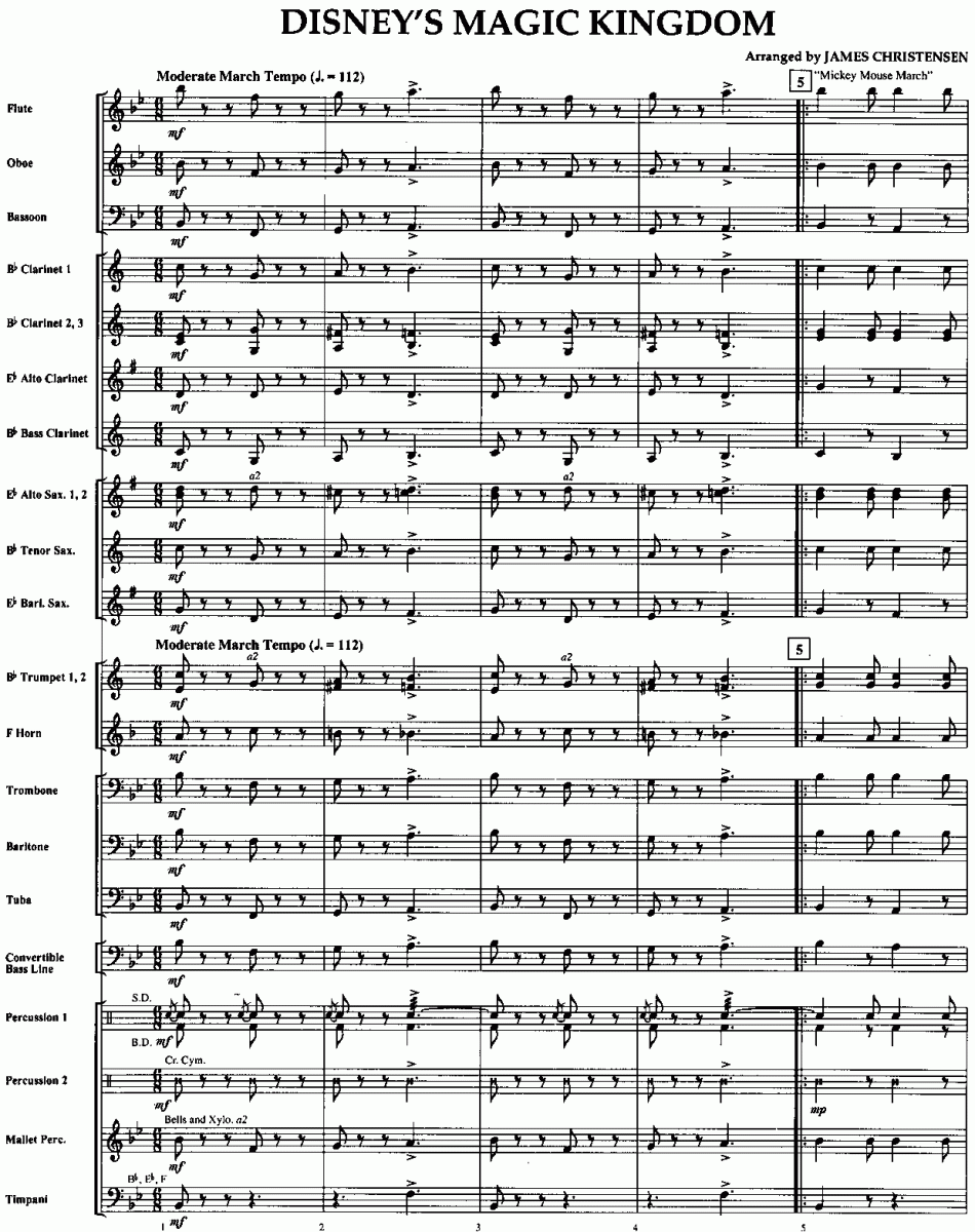 MusicaInfo.net/details/Disney's Magic Kingdom (9151030)