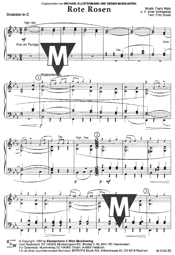 MusicaInfo.net/details/Rote Rosen (9590480)