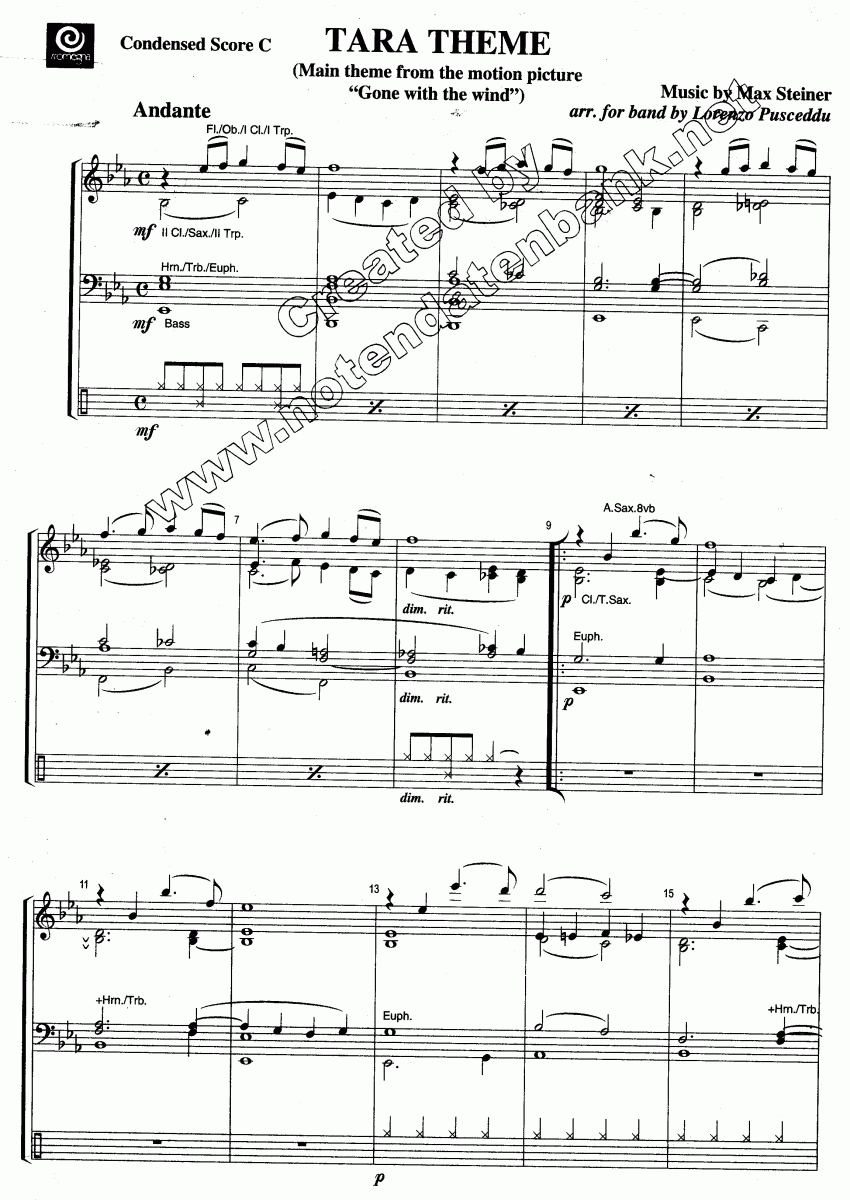 MusicaInfo.net/details/Tara Theme (9688068)